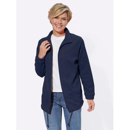 WITT WEIDEN Fleece-Jacke in marine | Gr.: 48