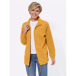 WITT WEIDEN Fleece-Jacke in bernstein | Gr.: 18