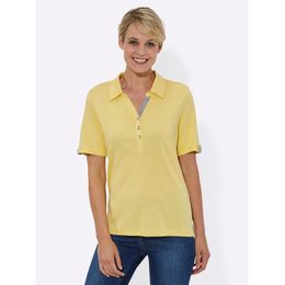 WITT WEIDEN Poloshirt in zitrone | Gr.: 40