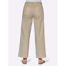 WITT WEIDEN Jeans-Culotte in sand | Gr.: 42