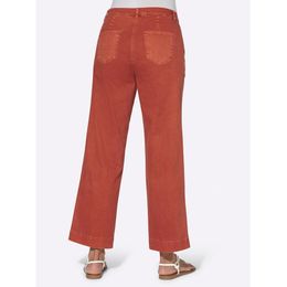WITT WEIDEN Jeans-Culotte in rostrot | Gr.: 21