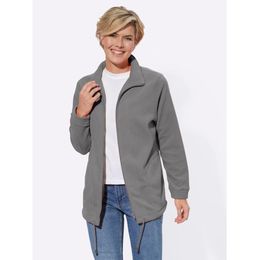 WITT WEIDEN Fleece-Jacke in grau | Gr.: 25