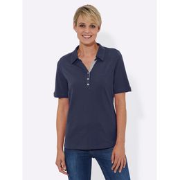 WITT WEIDEN Poloshirt in marine | Gr.: 48
