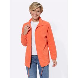 WITT WEIDEN Fleece-Jacke in terrakotta | Gr.: 21