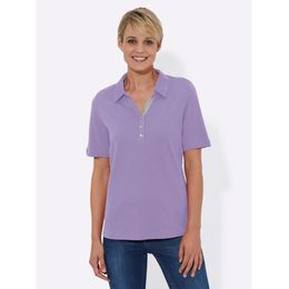 WITT WEIDEN Poloshirt in flieder | Gr.: 38