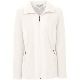 WITT WEIDEN Fleece-Jacke in ecru | Gr.: 42