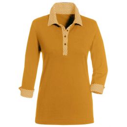 WITT WEIDEN Poloshirt in curry | Gr.: 38