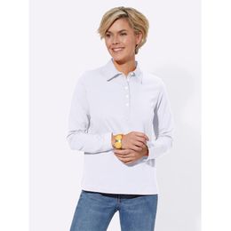 WITT WEIDEN Poloshirt in wei&szlig; | Gr.: 48