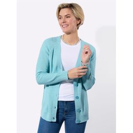 WITT WEIDEN Strickjacke in aquamarin | Gr.: 52