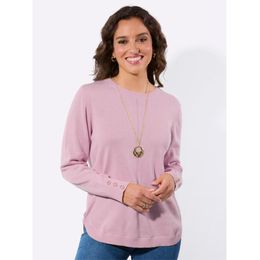 WITT WEIDEN Langarm-Pullover in rosé | Gr.: 40