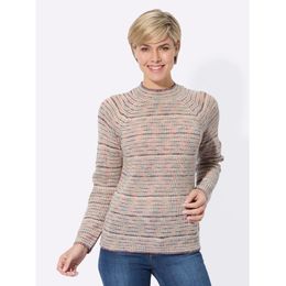 WITT WEIDEN Pullover in champagner-rosenholz-meliert | Gr.: 44