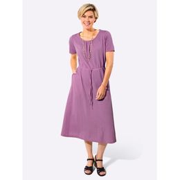 WITT WEIDEN Jersey-Kleid in violett | Gr.: 44