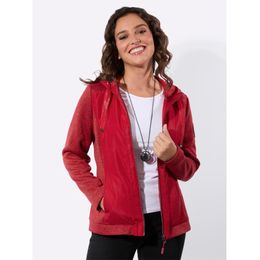 WITT WEIDEN Shirtjacke in erdbeere-meliert | Gr.: 40