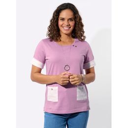 WITT WEIDEN Kurzarm-Shirt in orchidee | Gr.: 52