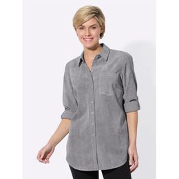 WITT WEIDEN Longbluse in steingrau | Gr.: 38