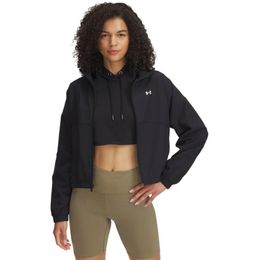 Under Armour Longsleeve "Rival Woven Jacke" in Schwarz | Gr.: XL