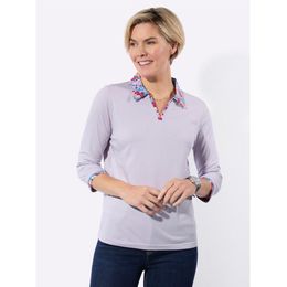 WITT WEIDEN Poloshirt in flieder | Gr.: 40