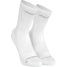 Uhlsport Socke "Id Socks Goat" in Wei&szlig; | Gr.: 46-50