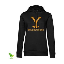 Yellowstone Hoodie in Schwarz | Gr.: XXL