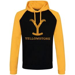 Yellowstone Hoodie in Schwarz | Gr.: XXL