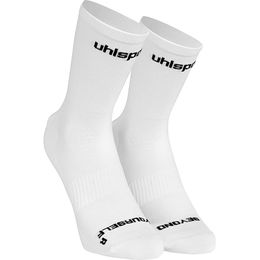 Uhlsport Socke "Id Socks Work Progress" in Weiß | Gr.: 26-30