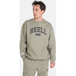 Reell Sweatjacke "Team Crewneck" in Gr&uuml;n | Gr.: L