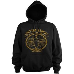 Yellowstone Hoodie in Schwarz | Gr.: M