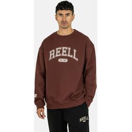 Reell Sweatjacke "Team Crewneck" in Rot | Gr.: L