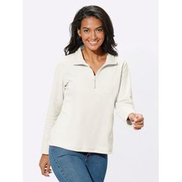 WITT WEIDEN Fleeceshirt in ecru | Gr.: 38