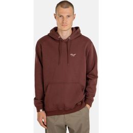 Reell Hoodie "Staple Logo Hoodie" in Rot | Gr.: XXL