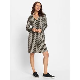 WITT WEIDEN Kleid in Beige/ Schwarz | Gr.: 38