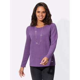 WITT WEIDEN Langarmshirt in lila | Gr.: 40