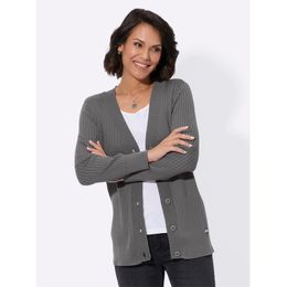 WITT WEIDEN Strickjacke in anthrazit | Gr.: 38