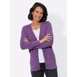 WITT WEIDEN Strickjacke in lila | Gr.: 36