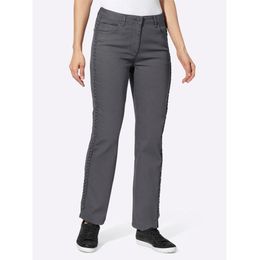 WITT WEIDEN 5-Pocket-Jeans in grey denim | Gr.: 38