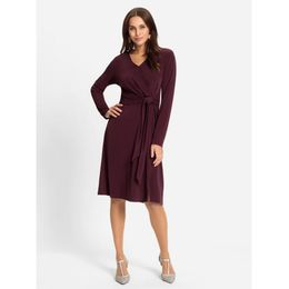 WITT WEIDEN Jerseykleid in burgund | Gr.: 22