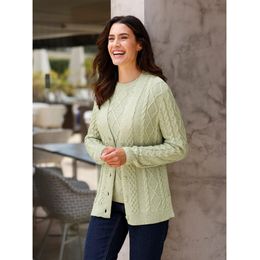 WITT WEIDEN Strickjacke in schilf-meliert | Gr.: 44