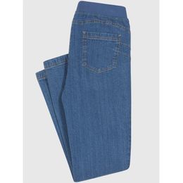 WITT WEIDEN Push-up-Jeans in blue-stone-washed | Gr.: 36
