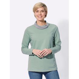 WITT WEIDEN Rollkragen-Shirt in salbei | Gr.: 40