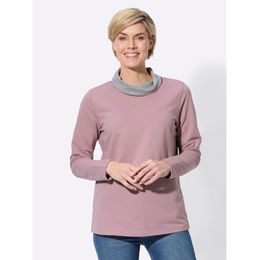 WITT WEIDEN Sweatshirt in mauve | Gr.: 40