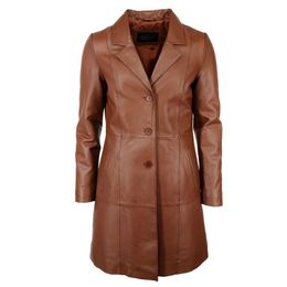 JCC Ledermantel IK14-2 in braun | Gr.: 34