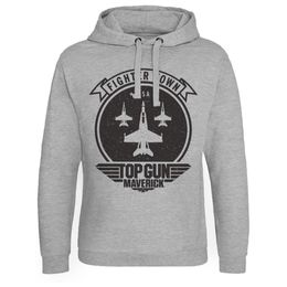 Top Gun Hoodie in Grau | Gr.: M