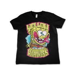 Spongebob Shirt in Schwarz | Gr.: 8