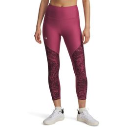 Under Armour Leggings "Tech Print Panel Ankle Leg" in Rot | Gr.: XL