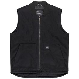 Vintage Industries Weste "Hallet Bodywarmer" in Schwarz | Gr.: XL