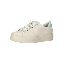Paul Green Sneaker in Beige/Blau | Gr.: 38,5