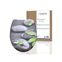 Franz Joseph Schütte Duroplast WC-Sitz STONE, mit Absenkautomatik und Schnellverschluss | Gr.: onesize