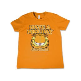 GARFIELD Shirt in Orange | Gr.: 12