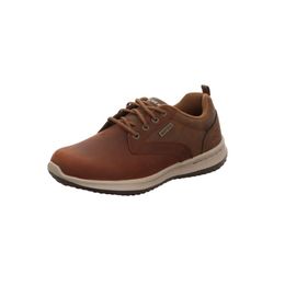 Skechers Schnürschuh in braun | Gr.: 43