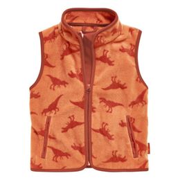 Playshoes Fleeceweste in Orange | Gr.: 140